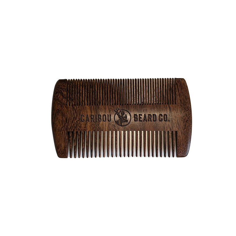 Beard Comb - Sandalwood – Caribou Beard Co